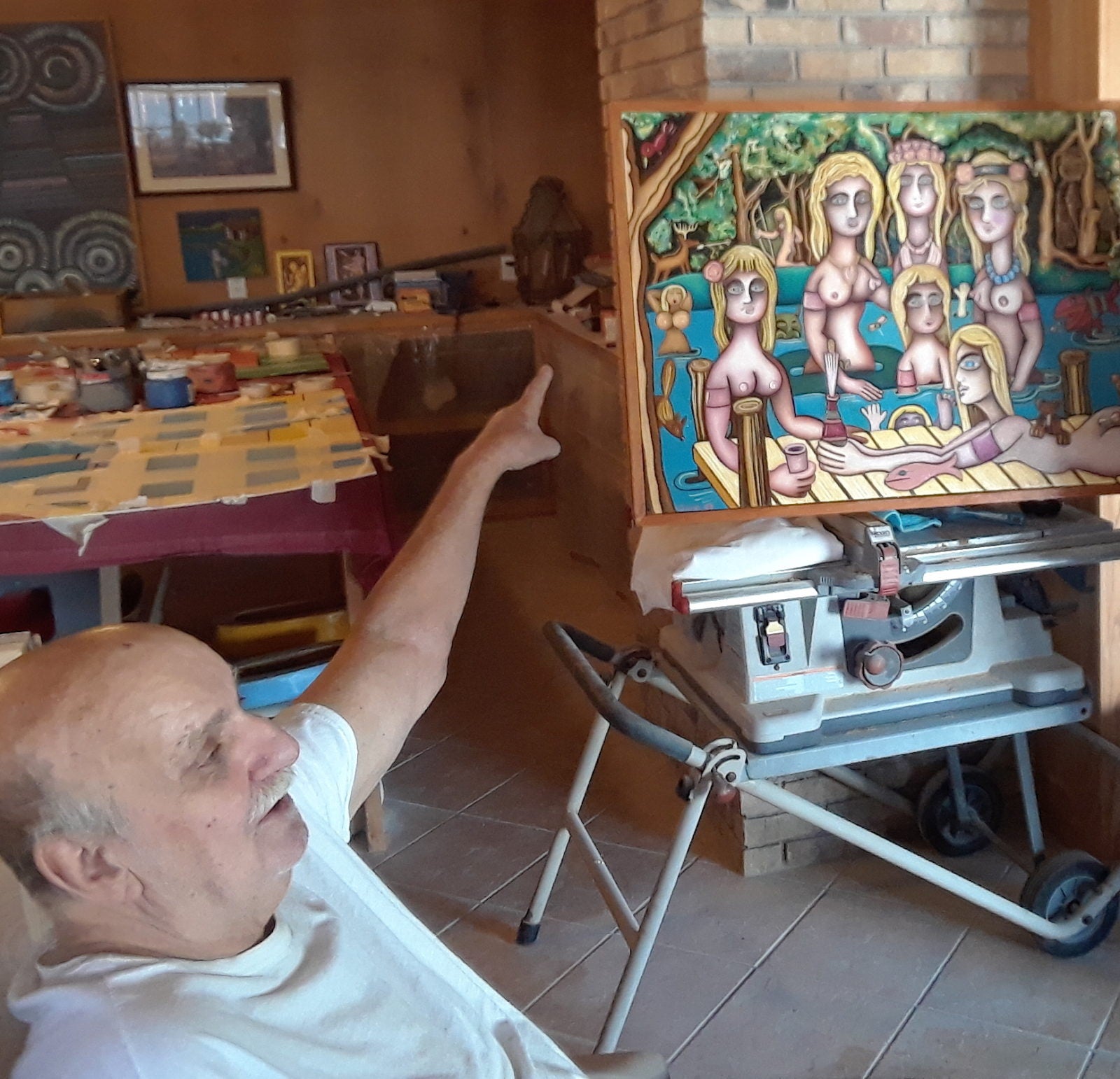 Artists in conversation: Morgan Molthrop and Jim Sohr – Via Nola Vie