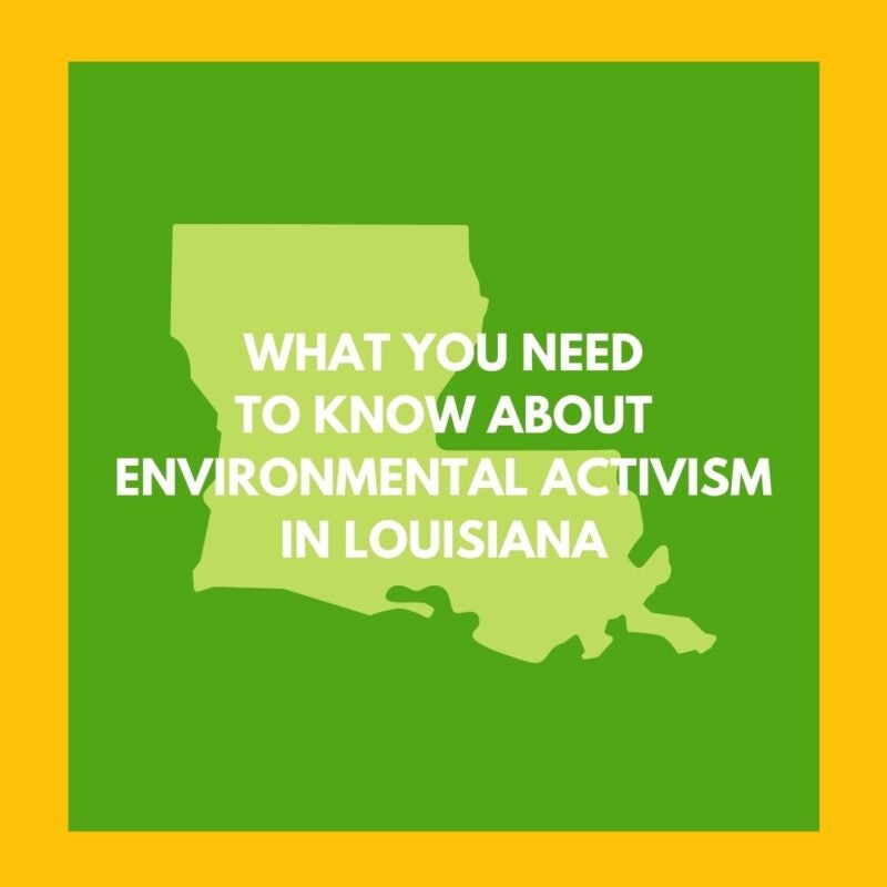 Environmental activism in Louisiana – Via Nola Vie